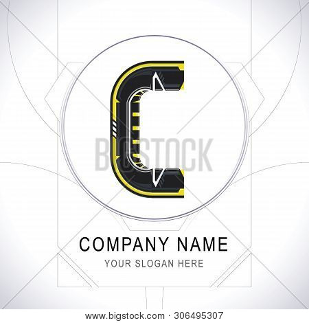 Letter C Gamer Vector & Photo (Free Trial) | Bigstock