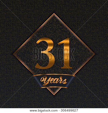 Golden Number Thirty- Vector & Photo (Free Trial) | Bigstock