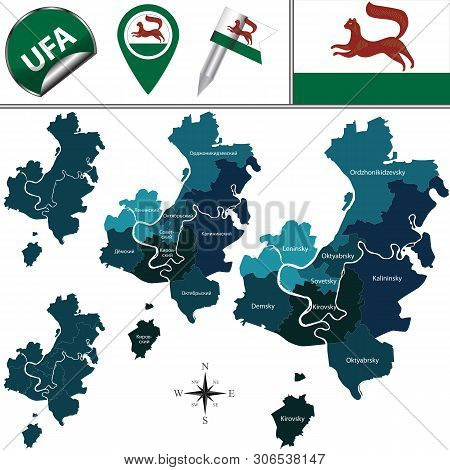 Vector Map Ufa, Vector & Photo (Free Trial) | Bigstock