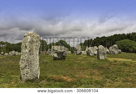 Alignements De Carnac Image & Photo (Free Trial) | Bigstock