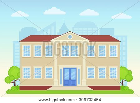 University Building Vector & Photo (Free Trial) | Bigstock