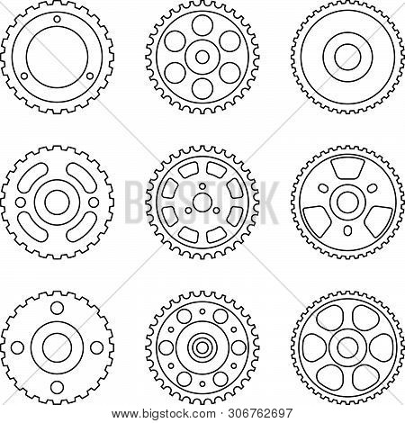 Timing Wheel Icons Vector & Photo (Free Trial) | Bigstock