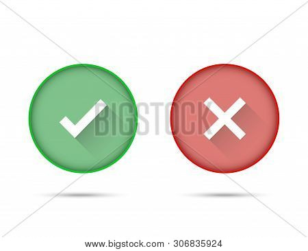 Check Mark Buttons Vector & Photo (Free Trial) | Bigstock