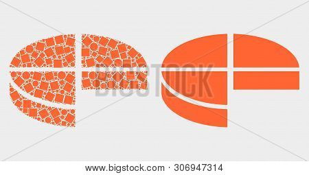 Dot Flat Pie Chart Vector & Photo (Free Trial) | Bigstock
