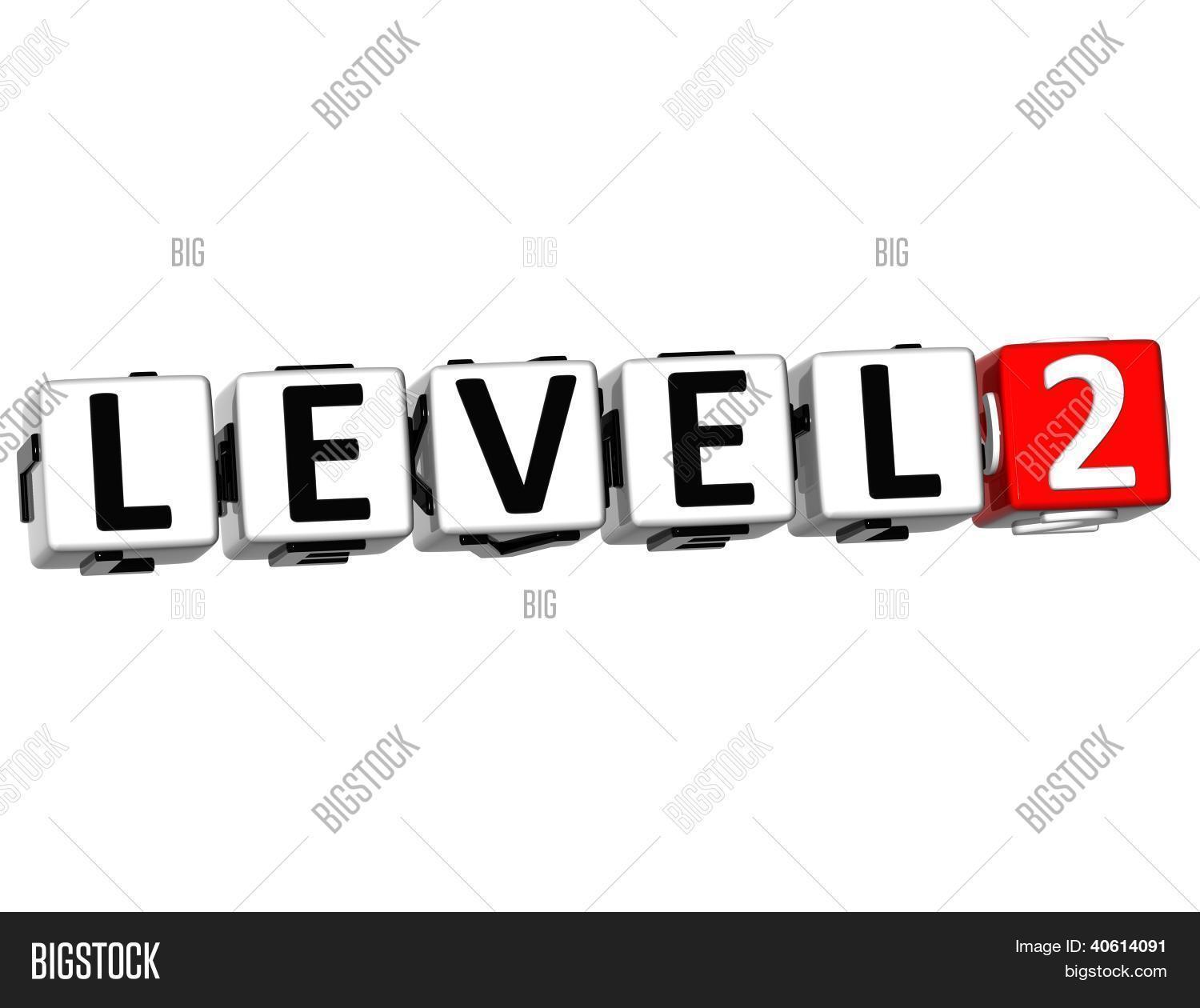 3D Level Button Click Image & Photo (Free Trial) | Bigstock