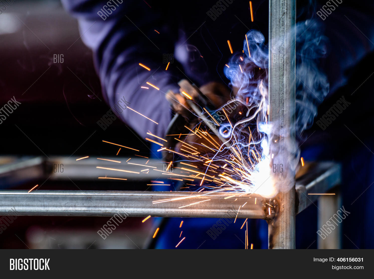 Welder Welding Sparks Image & Photo (Free Trial) | Bigstock
