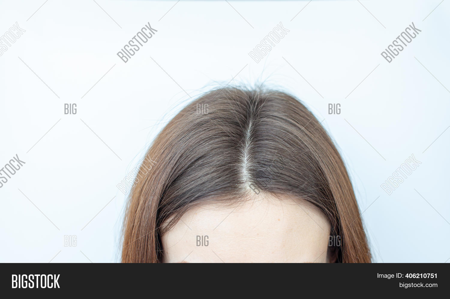 Woman's Head Parting Image & Photo (Free Trial) | Bigstock