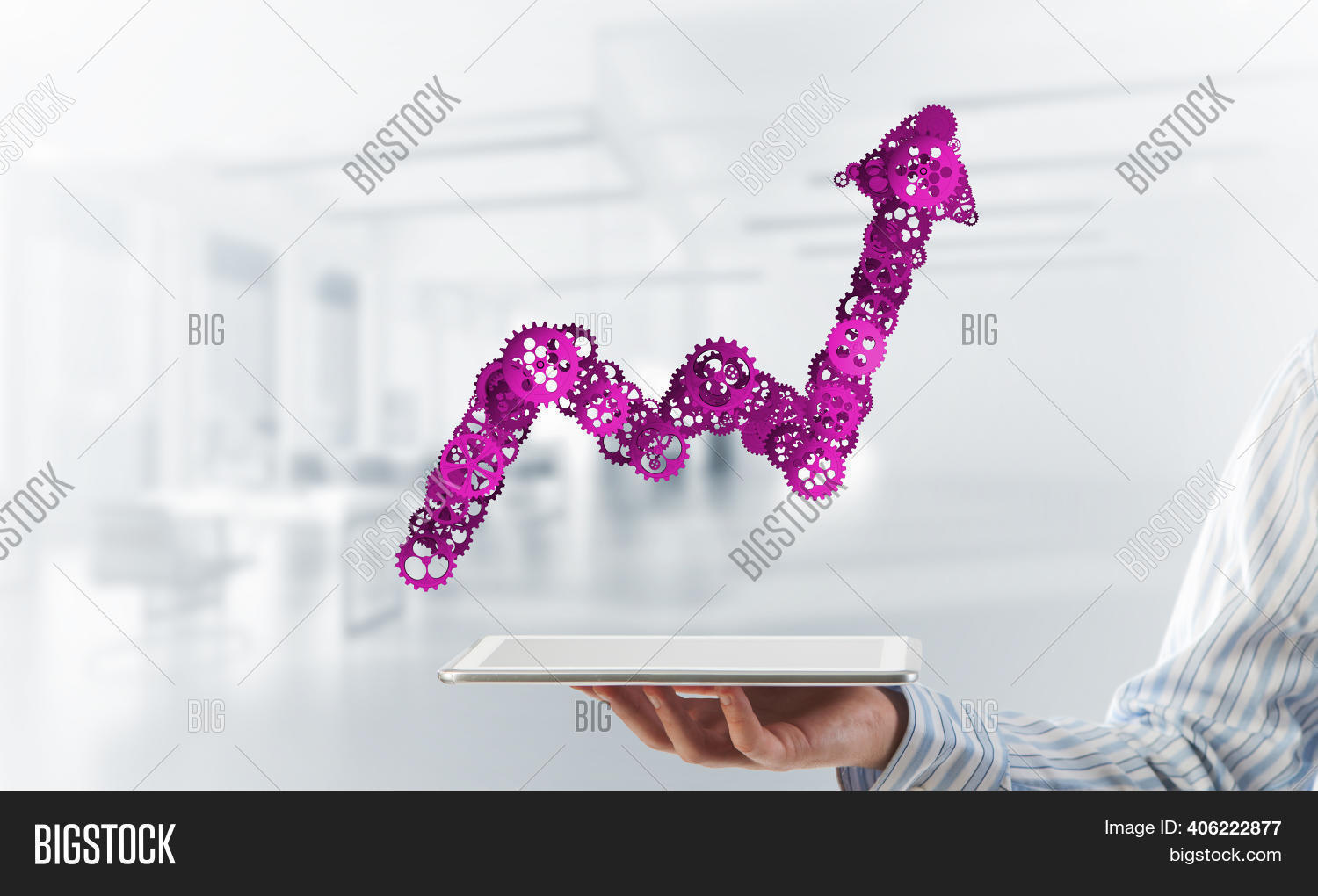 Growing Graph Made Image & Photo (Free Trial) | Bigstock