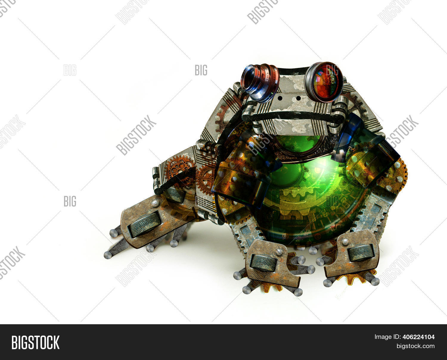 Mechanical Frog Toad Image & Photo (Free Trial) | Bigstock