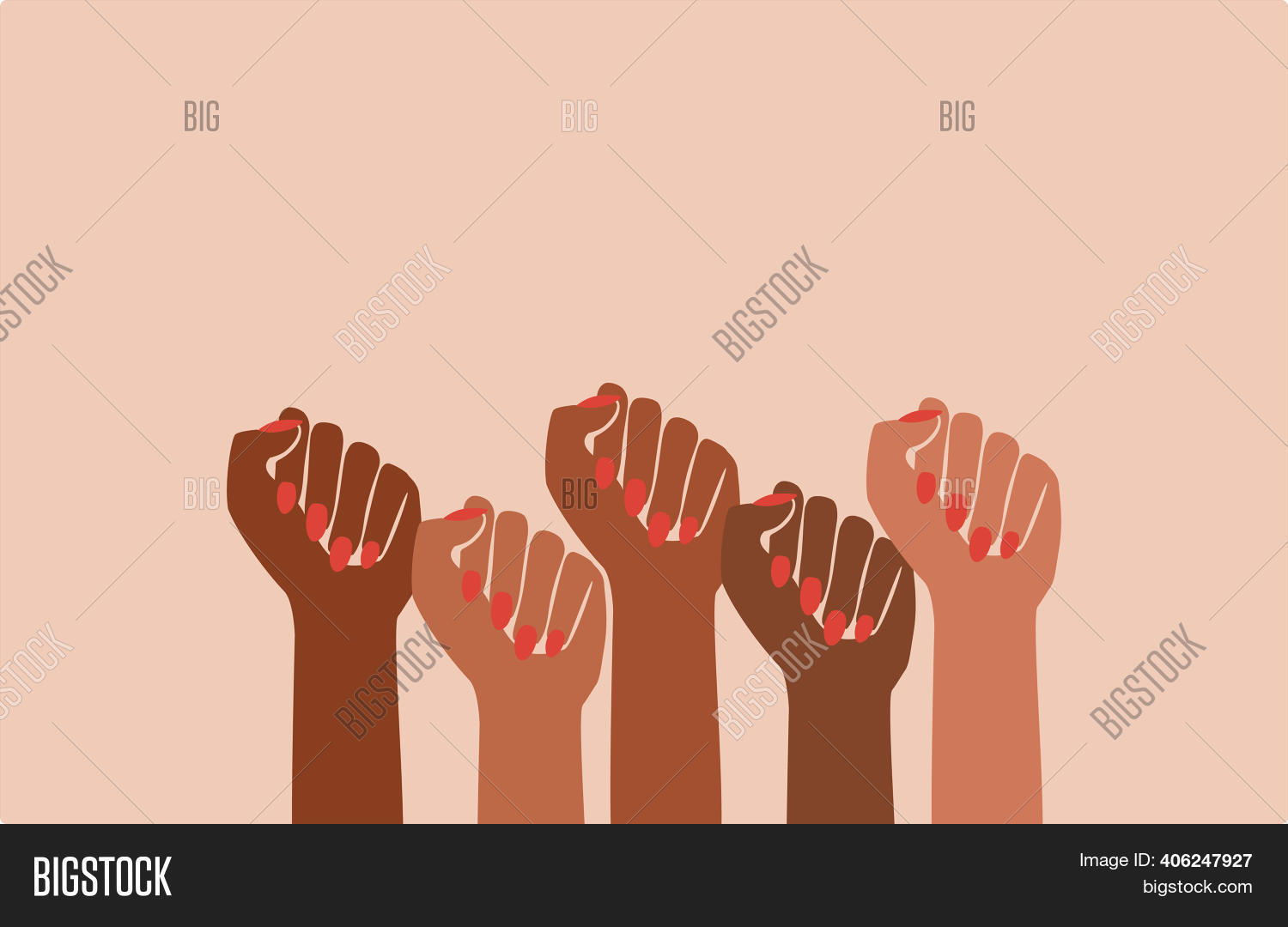 Black Fist People, Image & Photo (Free Trial) | Bigstock