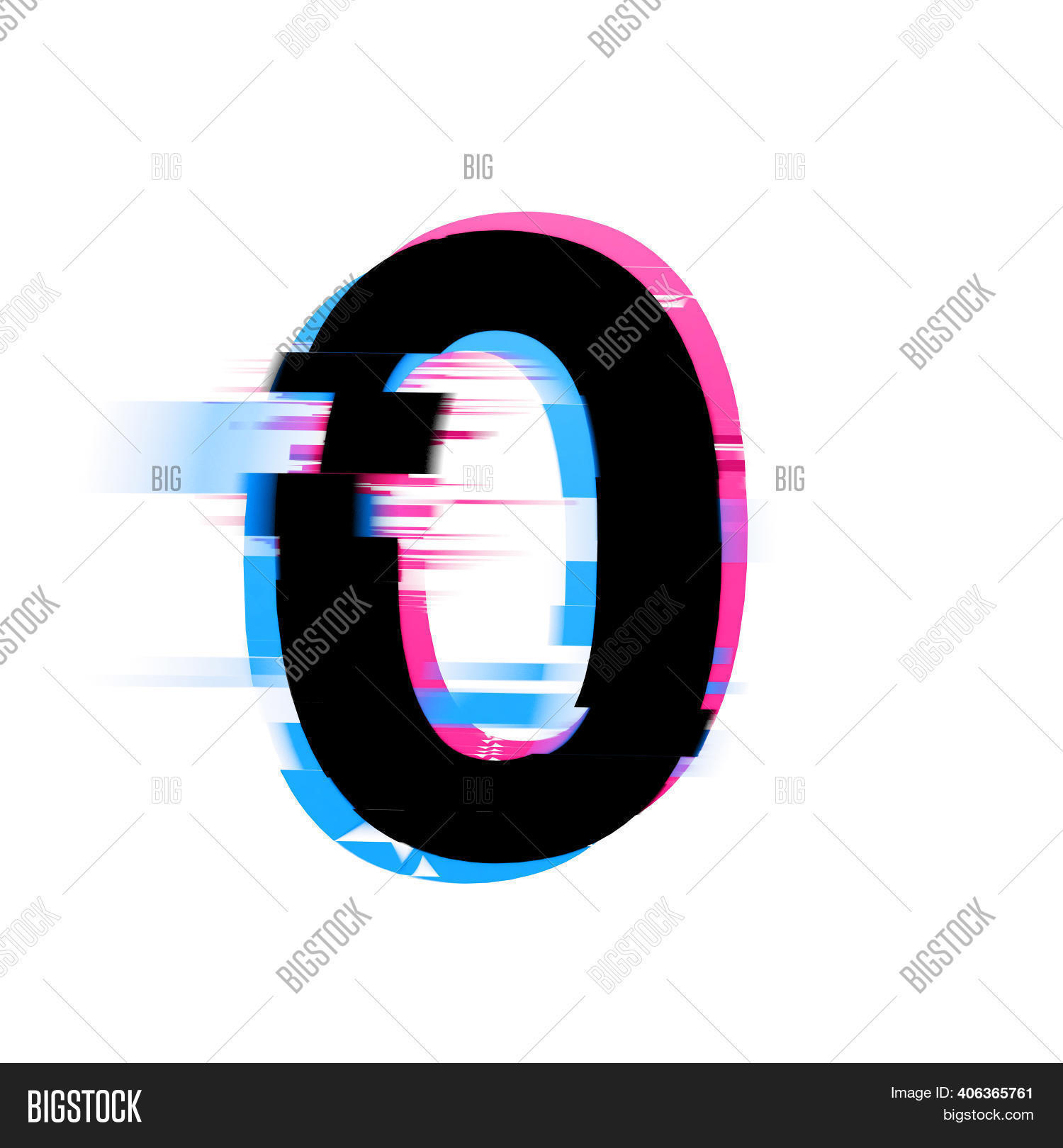 Number 0 Distorted Image & Photo (Free Trial) | Bigstock
