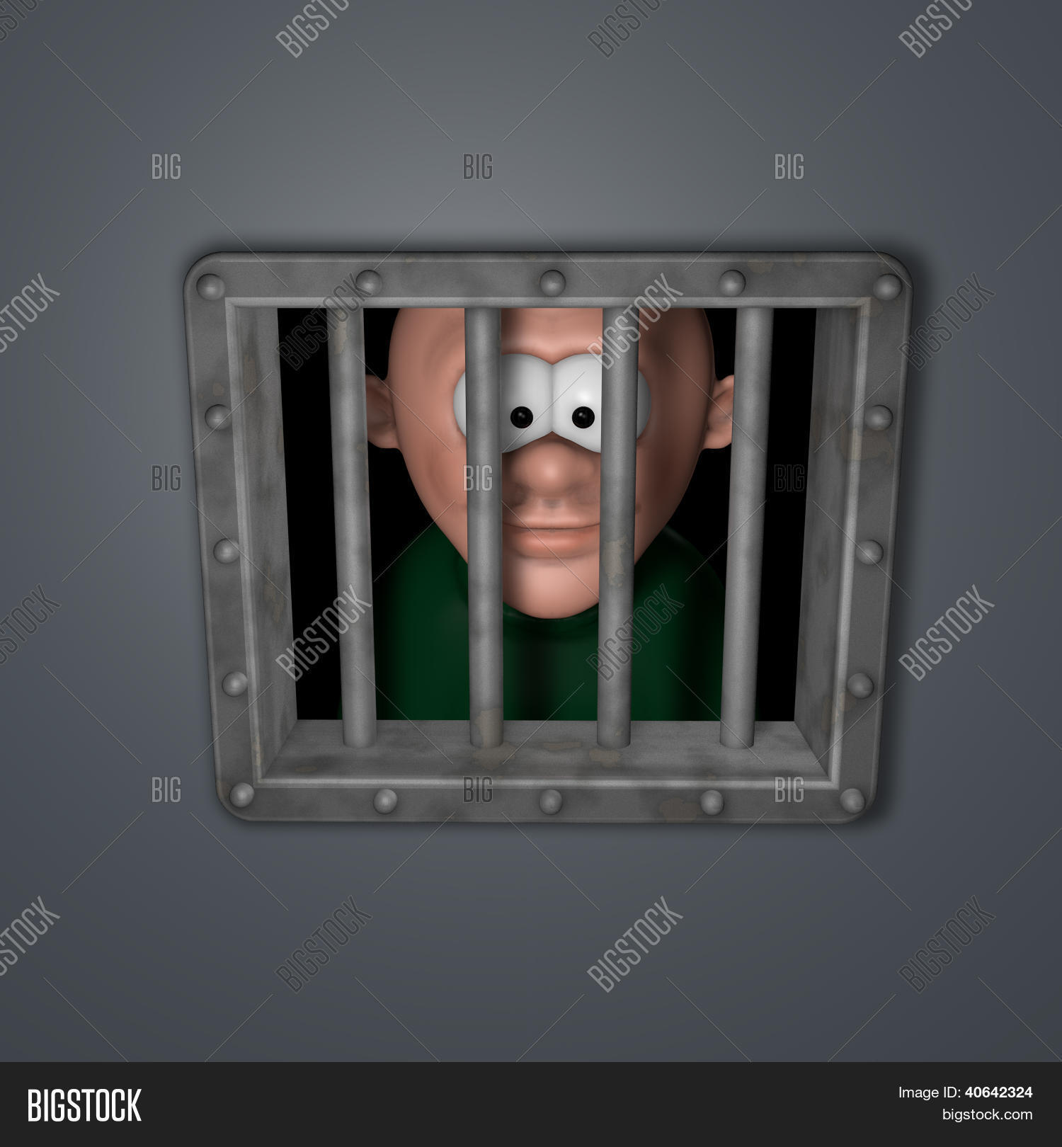 Cartoon Guy Prison Image & Photo (Free Trial) | Bigstock
