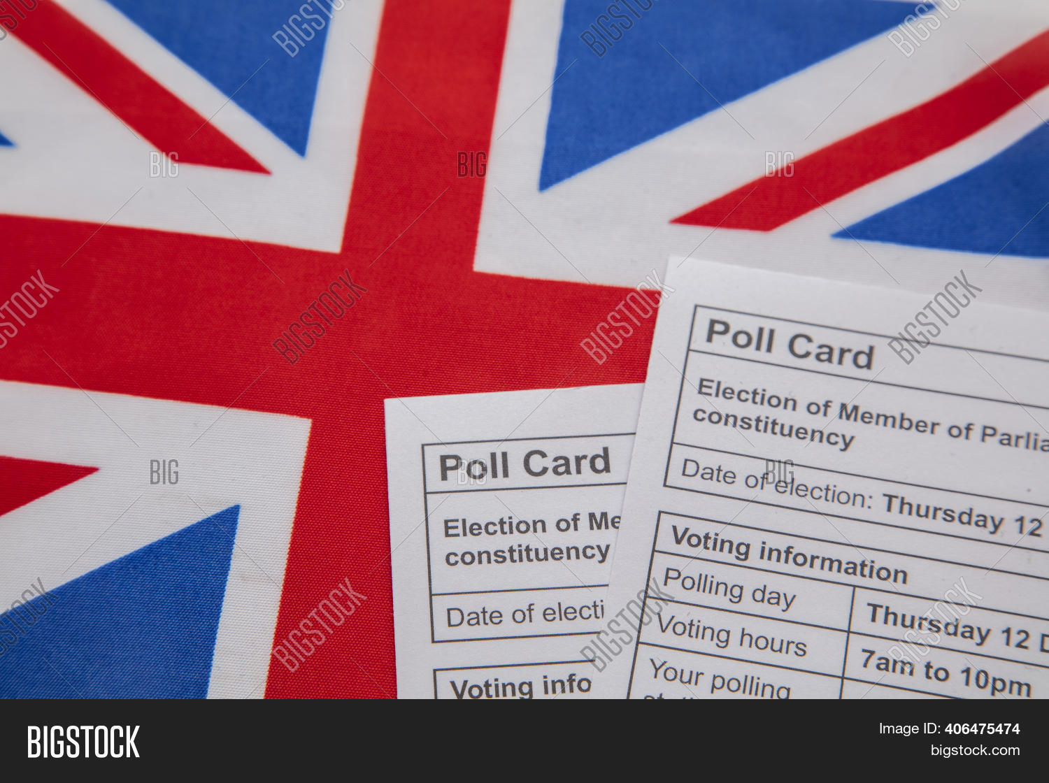 Polling Vote Card Uk Image & Photo (Free Trial) | Bigstock