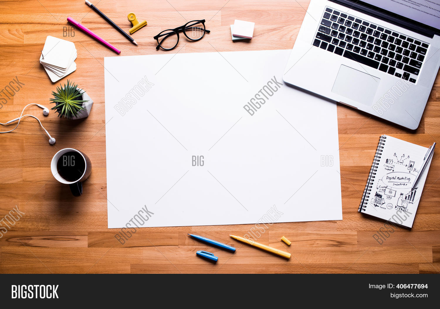 Top View Work Table Image & Photo (Free Trial) | Bigstock