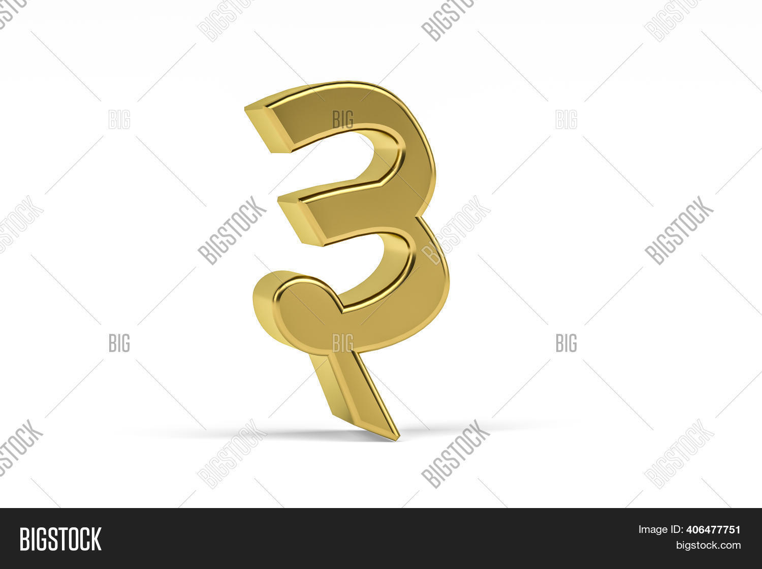Golden Indian Numeral Image & Photo (Free Trial) | Bigstock