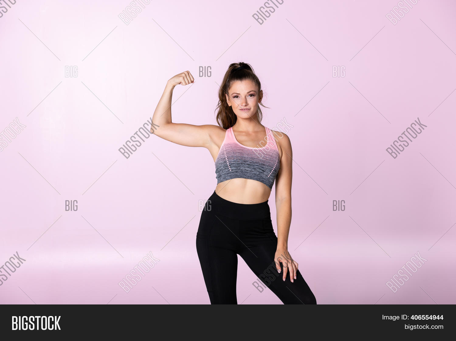 Strong Female Fit Image & Photo (Free Trial) | Bigstock