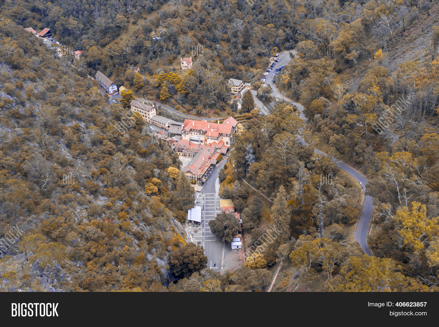 Aerial View Jenolan Image & Photo (Free Trial) | Bigstock