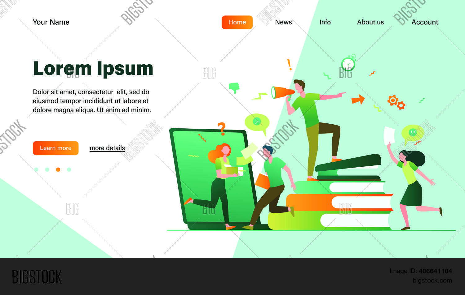 Office Chaos Vector Vector & Photo (Free Trial) | Bigstock