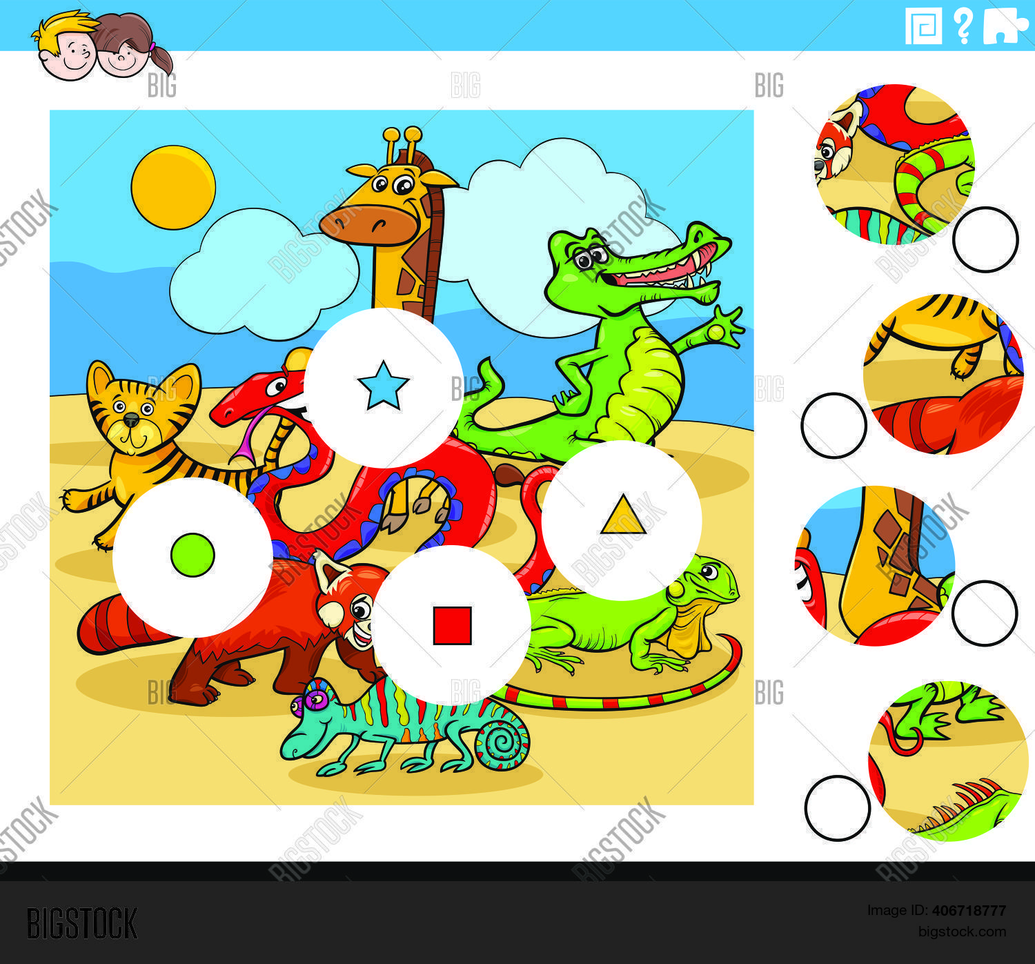 Cartoon Illustration Vector & Photo (Free Trial) | Bigstock