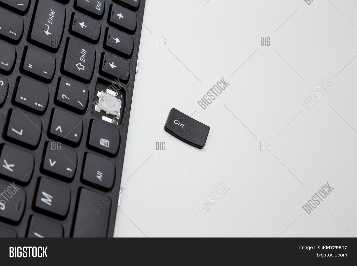 Broken Ctrl Button Image & Photo (Free Trial) | Bigstock