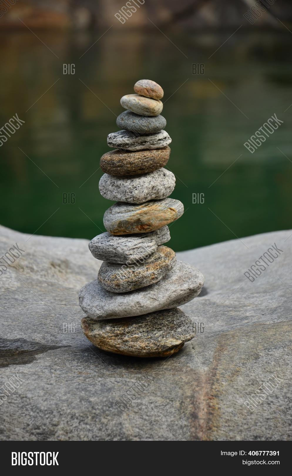 Cairn Stack Stones Image & Photo (Free Trial) | Bigstock