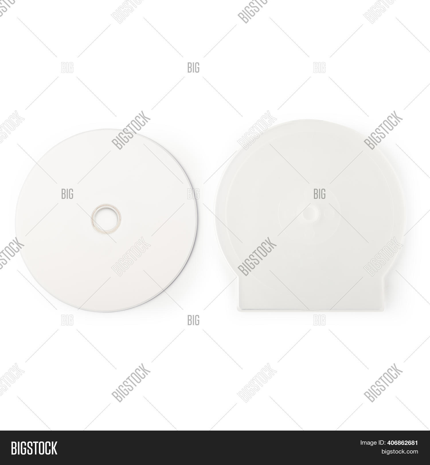 Realistic White Cd Box Image & Photo (Free Trial) | Bigstock