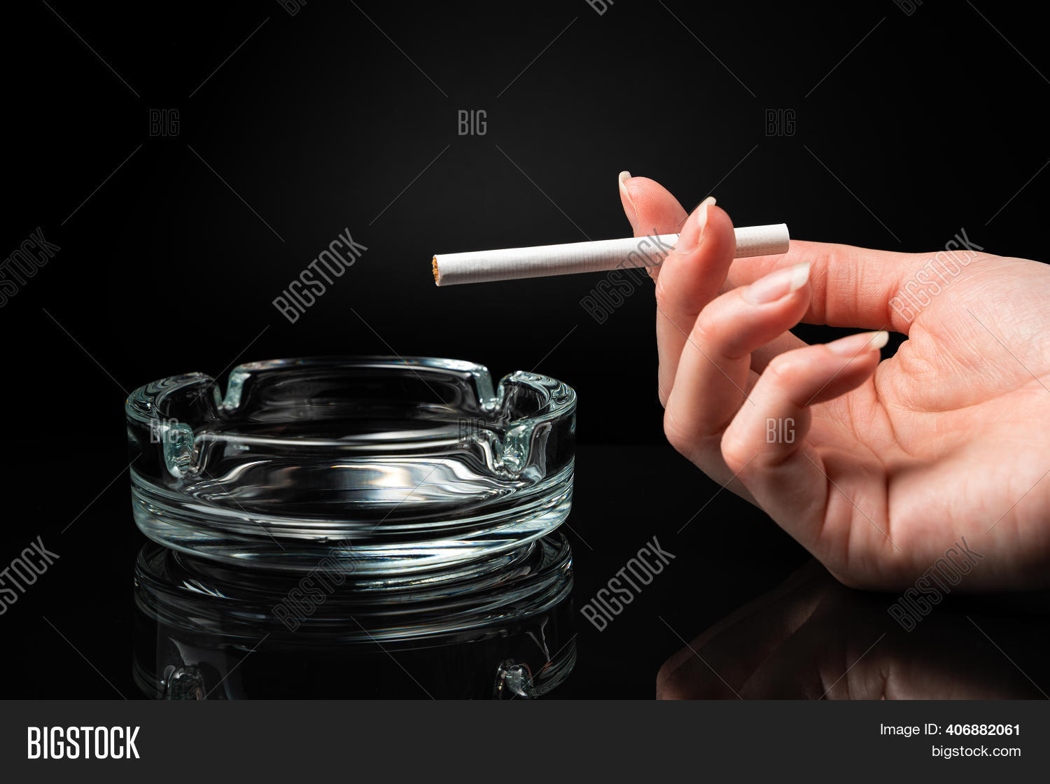 Cigarette Womans Hand Image & Photo (Free Trial) | Bigstock
