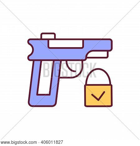 Gun Rights Rgb Color Vector & Photo (Free Trial) | Bigstock