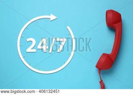 24/7 Hotline Service. Image & Photo (Free Trial) | Bigstock