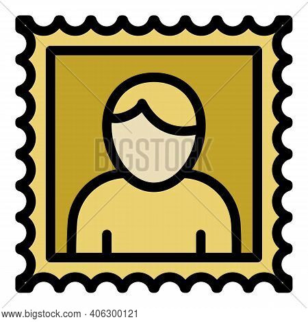 Man Postmark Icon. Vector & Photo (Free Trial) | Bigstock