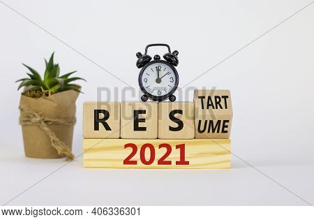 2021 Resume Restart Image & Photo (Free Trial) | Bigstock