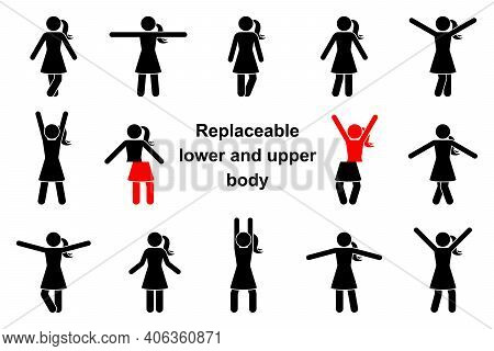 Standing Front View Vector & Photo (Free Trial) | Bigstock