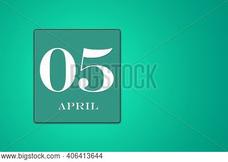 April 05 Fifth Day Image & Photo (Free Trial) | Bigstock