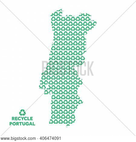 Portugal Map Made Vector & Photo (Free Trial) | Bigstock