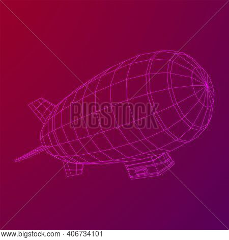 Airship Dirigible Vector & Photo (Free Trial) | Bigstock