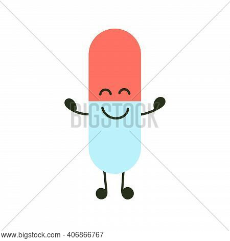 Funny Medicine Pills Vector & Photo (Free Trial) | Bigstock