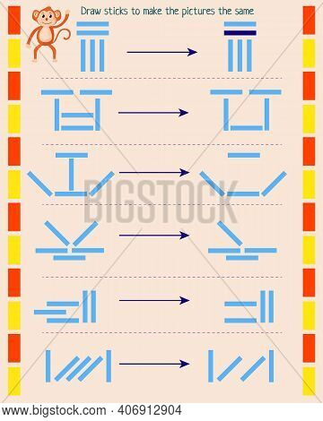 Logic Game Children. Vector & Photo (Free Trial) | Bigstock