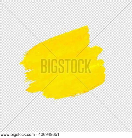 Yellow Blob Isolated Vector & Photo (Free Trial) | Bigstock