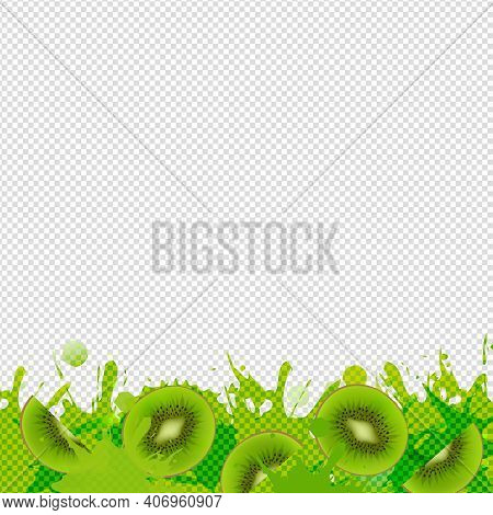 Kiwi Fruits Border Vector & Photo (Free Trial) | Bigstock
