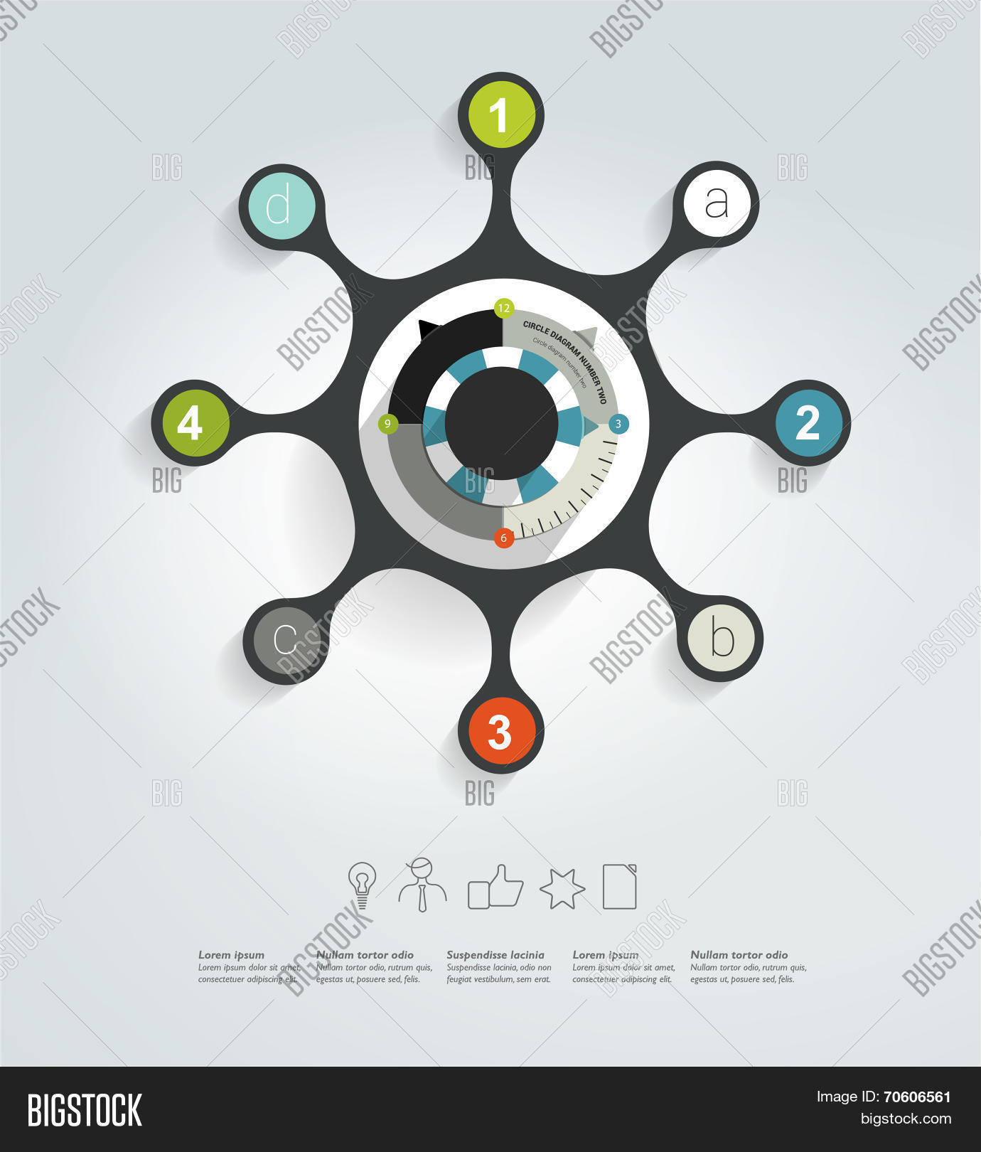 Circle Network Vector & Photo (Free Trial) | Bigstock