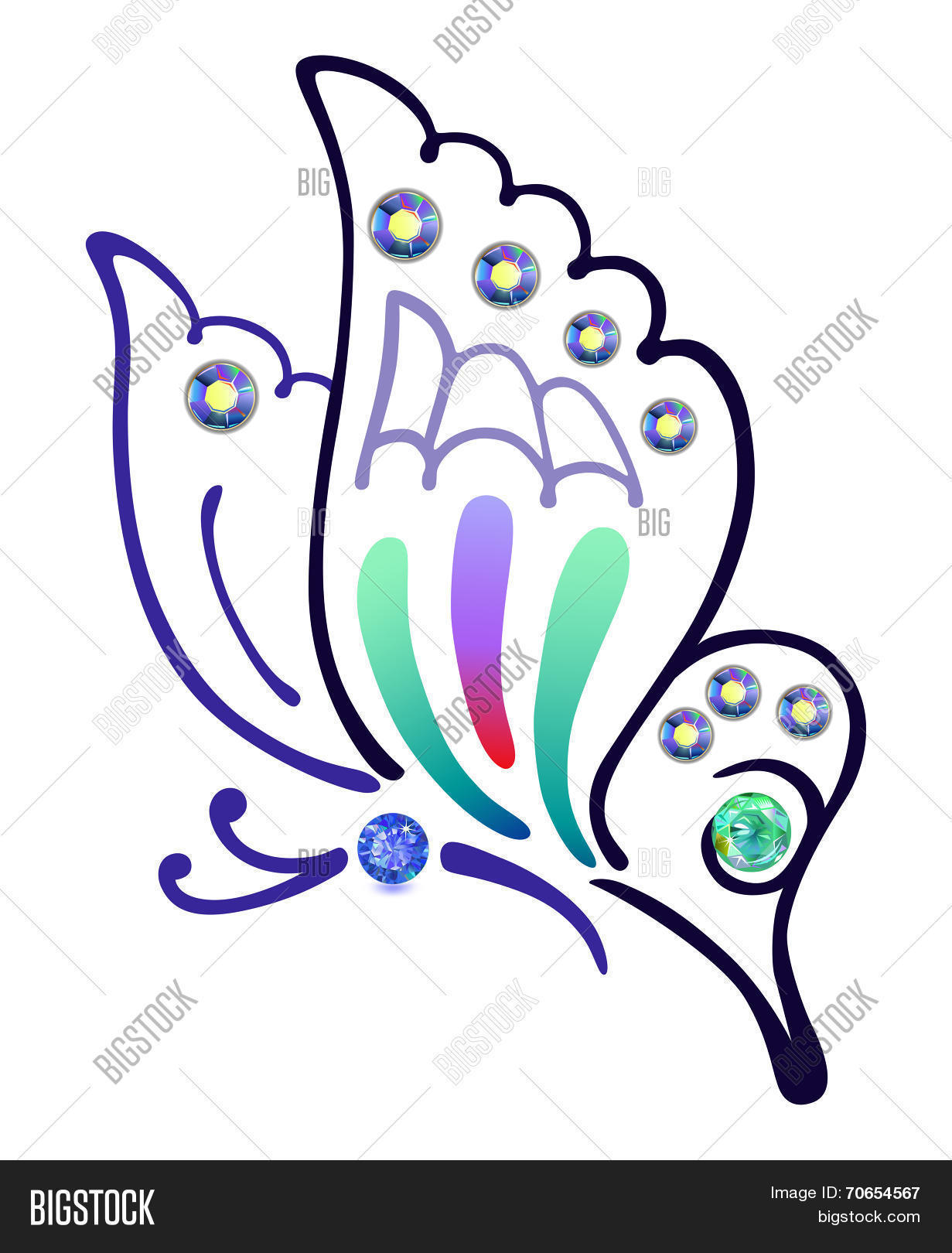 Strass Colored Vector & Photo (Free Trial) | Bigstock