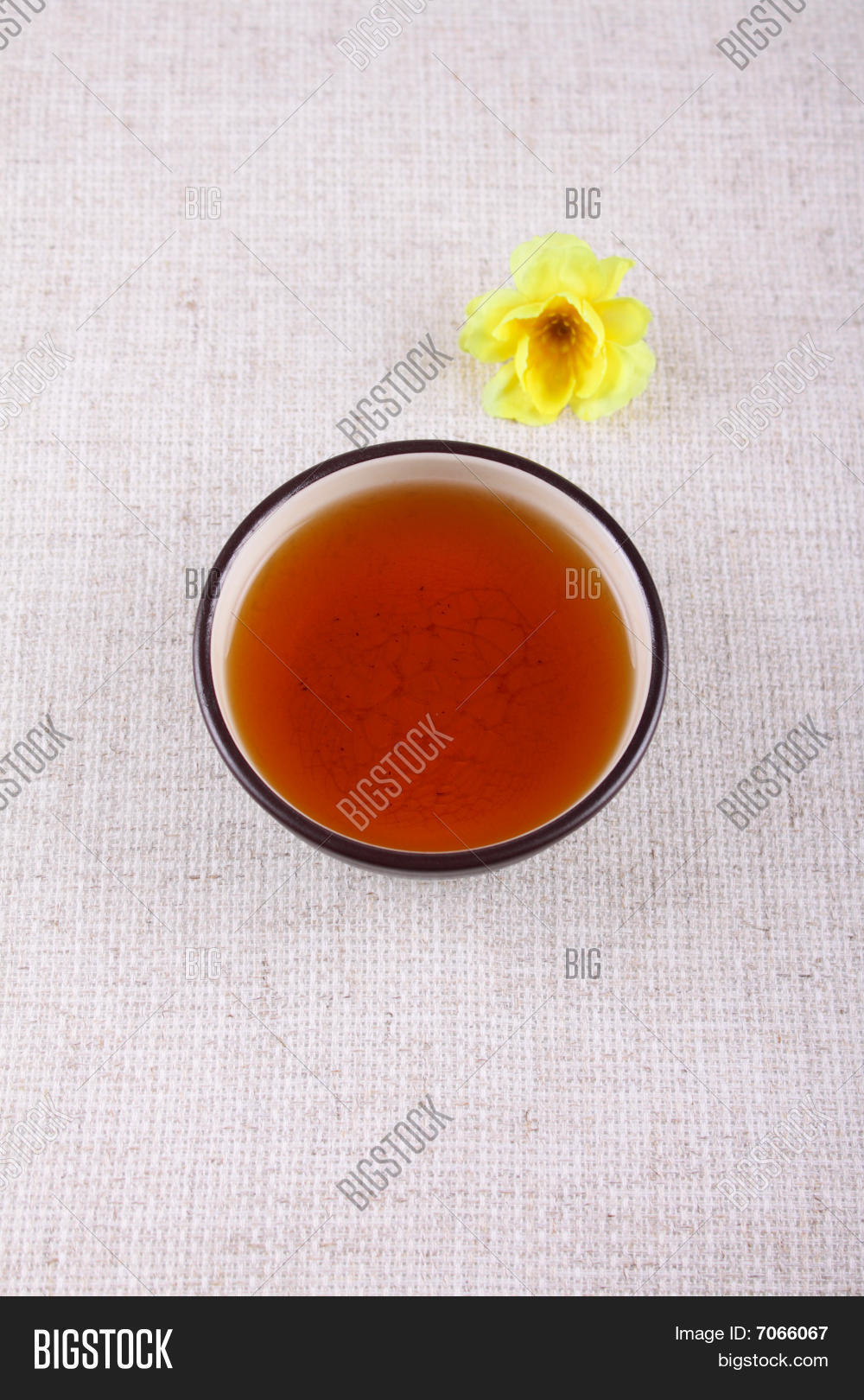 Yellow Tea Cup