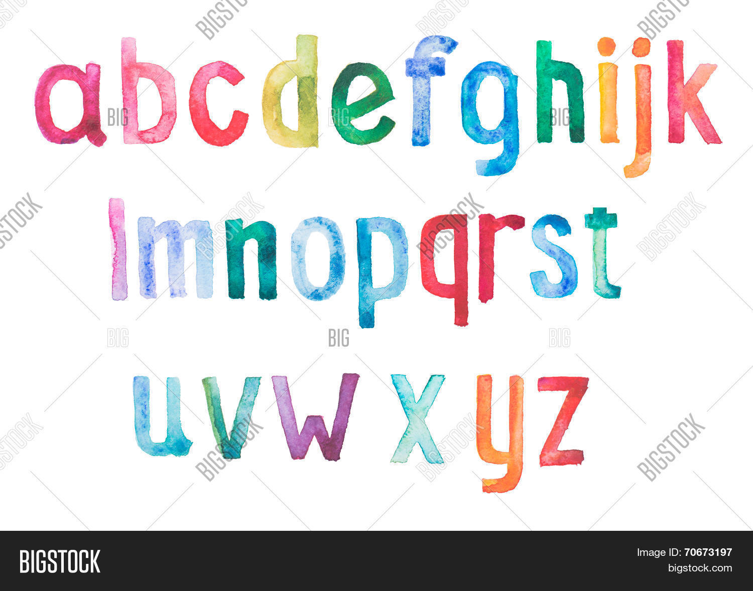 Colorful Watercolor Image & Photo (Free Trial) | Bigstock