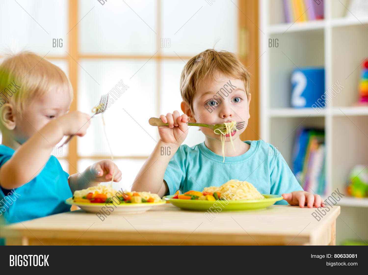 Children Eating Image & Photo (Free Trial) | Bigstock