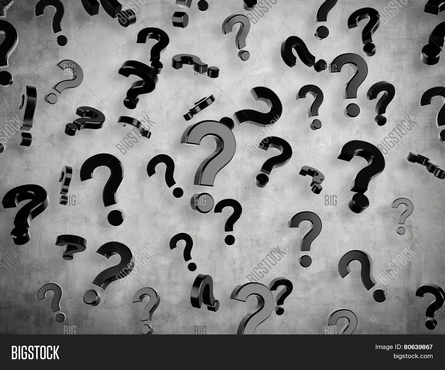 Flying Question Marks Image & Photo (Free Trial) | Bigstock