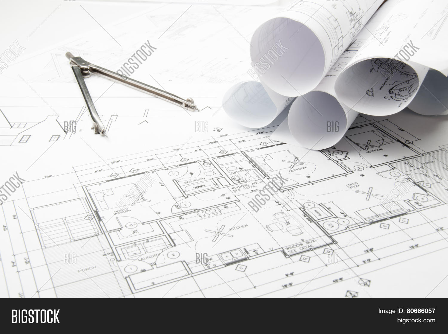 Blueprints Planning Image & Photo (Free Trial) | Bigstock