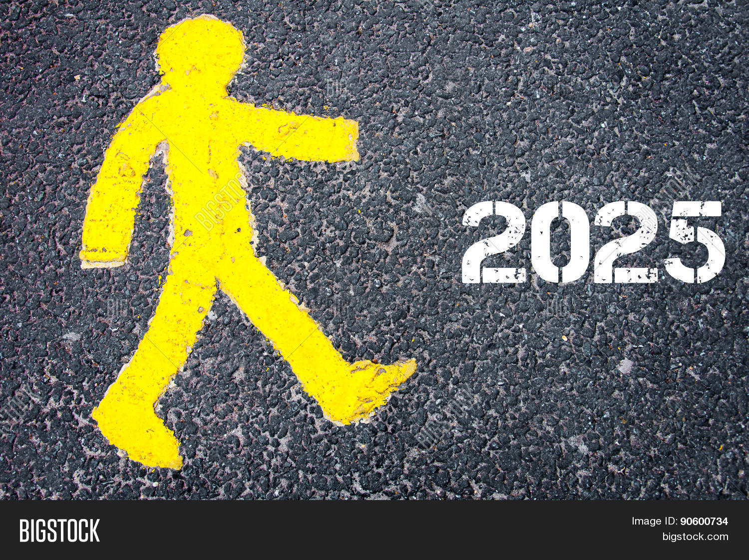 Yellow Pedestrian Image & Photo (Free Trial) | Bigstock