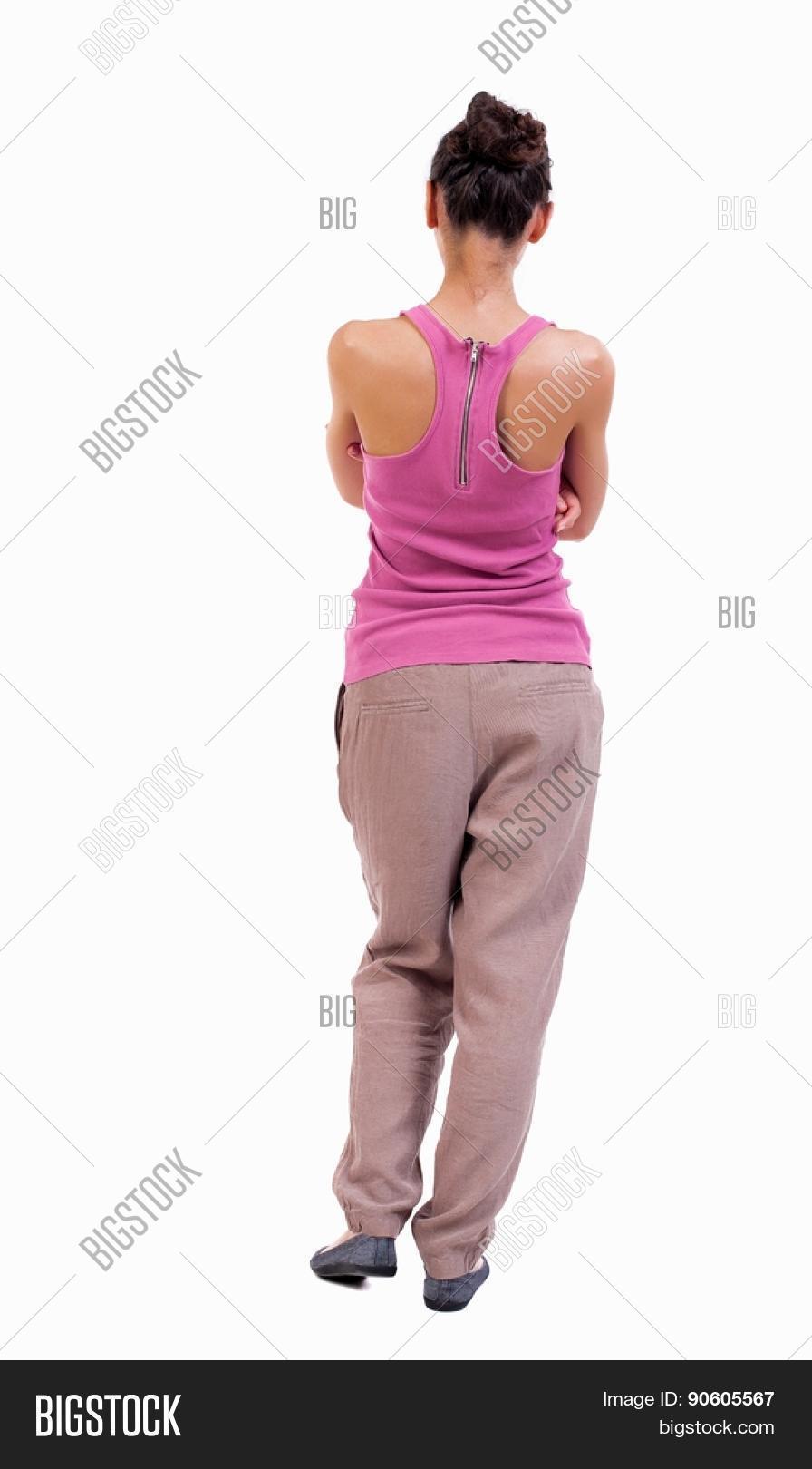 Back View Standing Image & Photo (Free Trial) | Bigstock