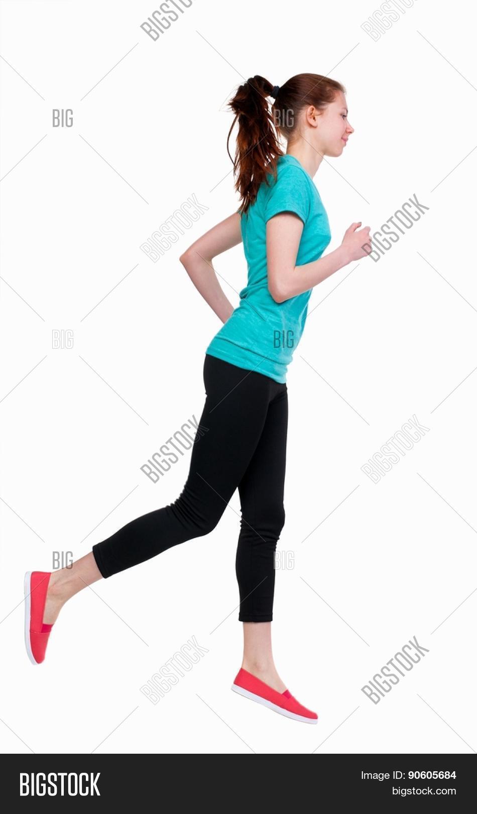 Back View Running Image & Photo (Free Trial) | Bigstock