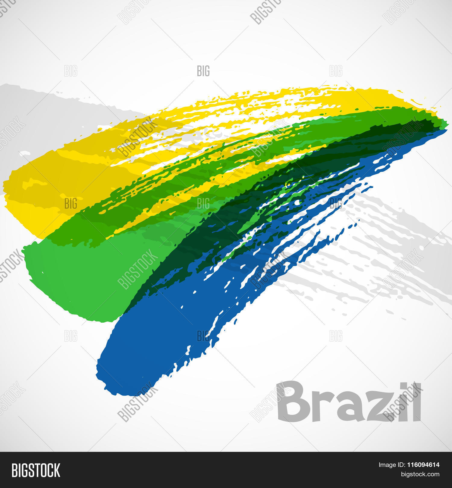 Brazil Abstract Vector & Photo (Free Trial) | Bigstock
